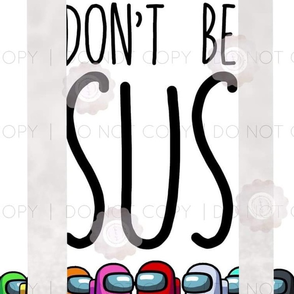 Dining | Among Us Sus Imposter Suspicious Custom Tumbler | Poshmark